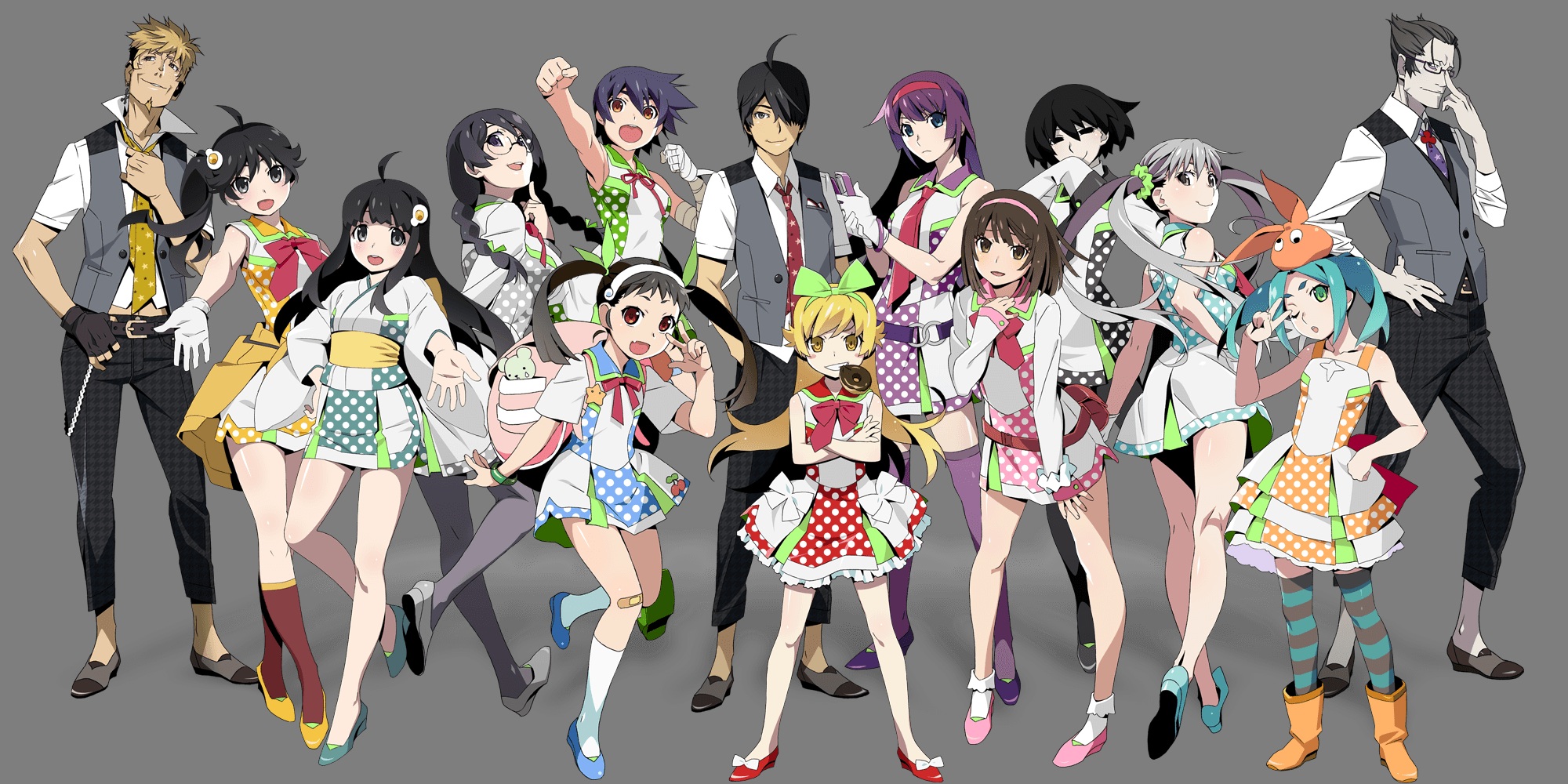 watanabe akio bakemonogatari monogatari (series) araragi karen araragi koyomi araragi tsukihi ...